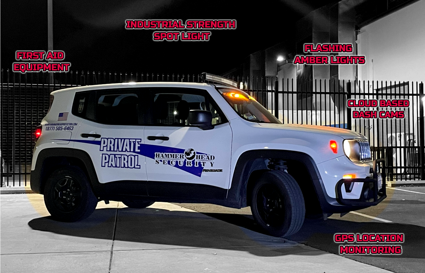 Vehicle Patrol Officer - Woodland, CA job at Hammer Head Security in ...